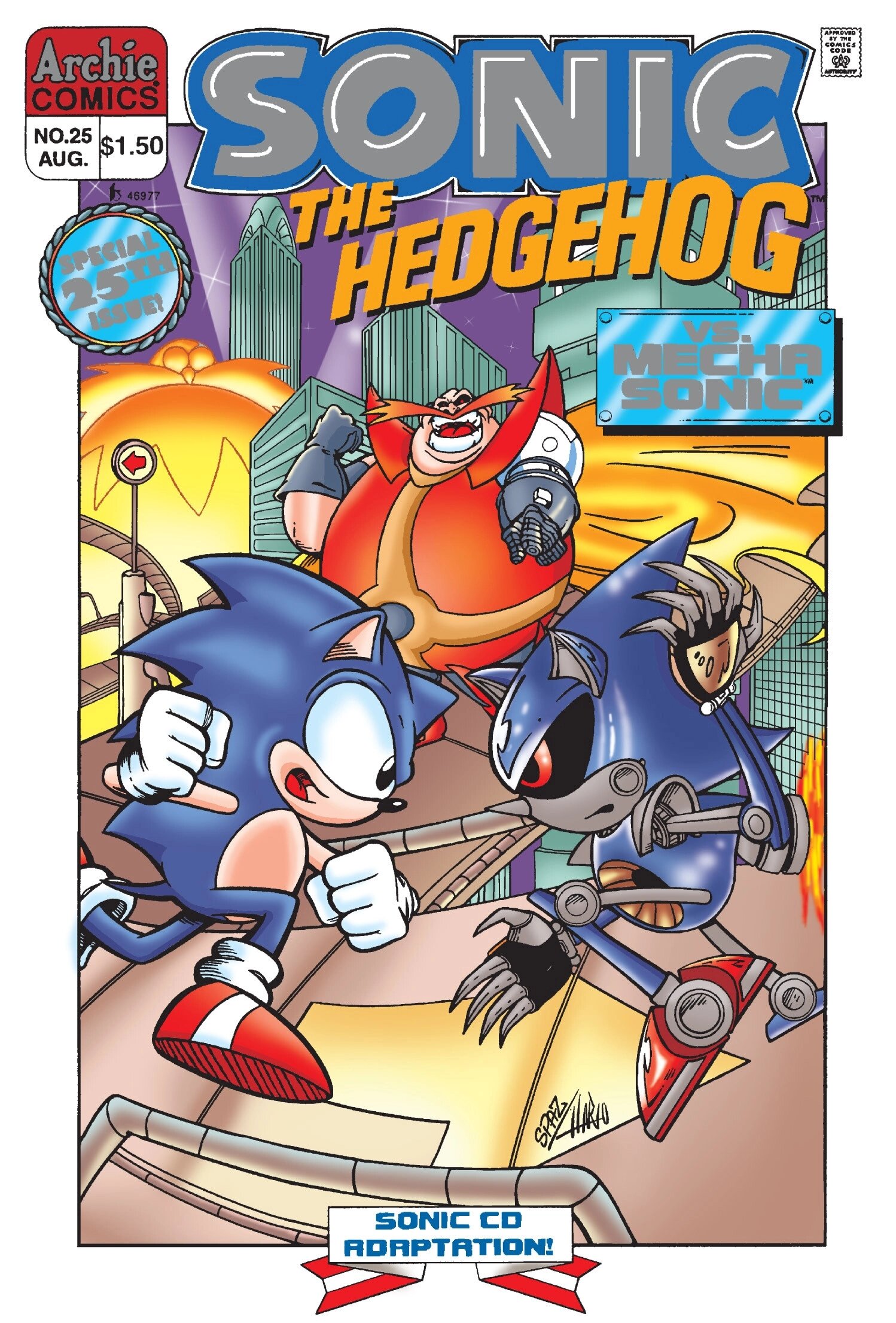 Читать 1 том 25 главу манги Ёжик Соник / Sonic the Hedgehog (1993 ...